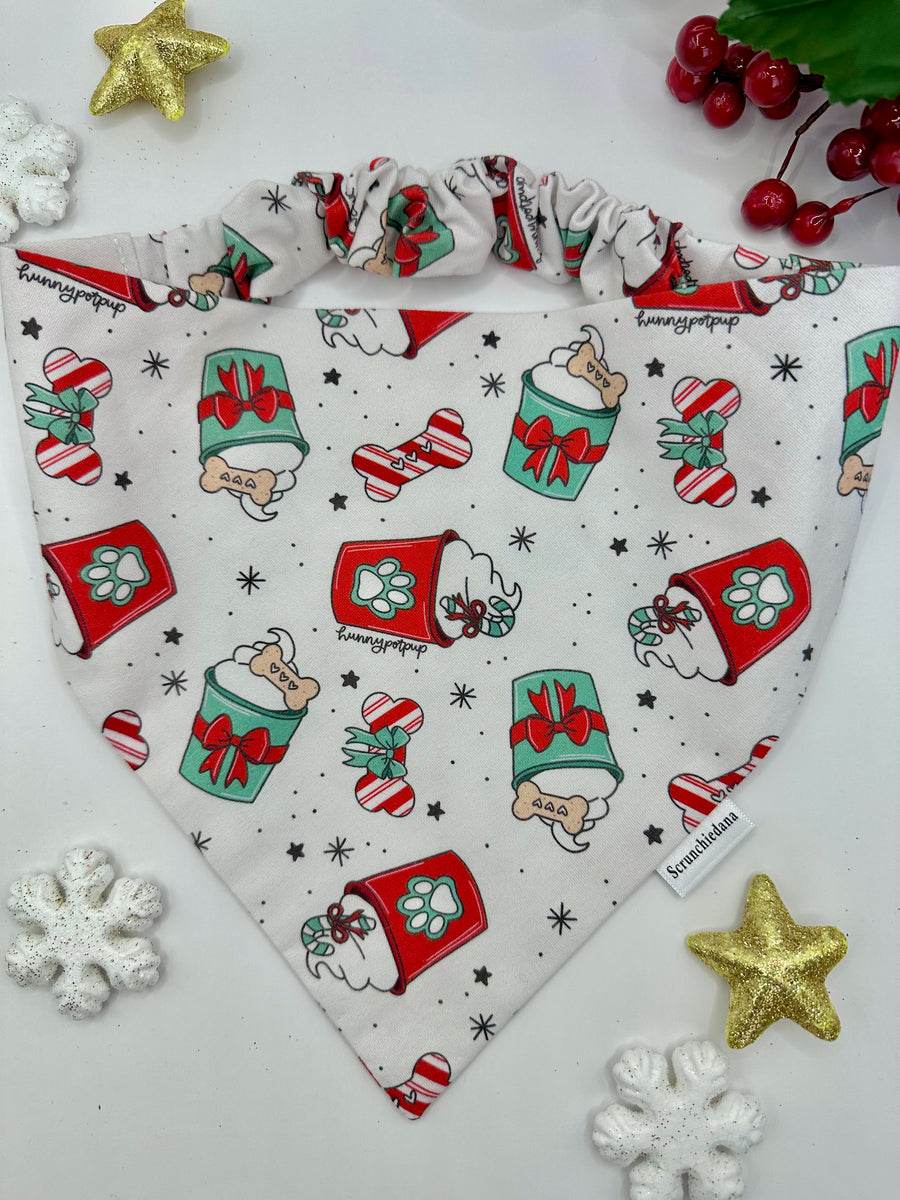 Peppermint Pup Cup Scrunchiedana® – Hunny Pot Pup